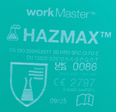 Decoding WorkMaster™ Boot Markings